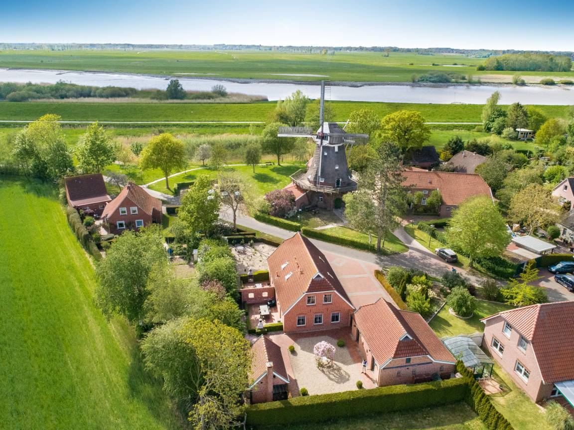 90 M² Ferienwohnung ∙ 2 Schlafzimmer ∙ 4 Gäste - Leer (Ostfriesland)