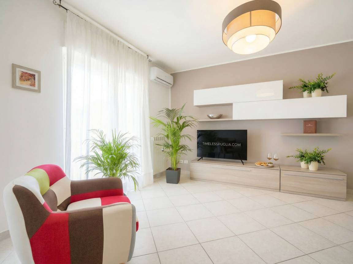 96 M² Apartment ∙ 2 Bedrooms ∙ 4 Guests - Bari