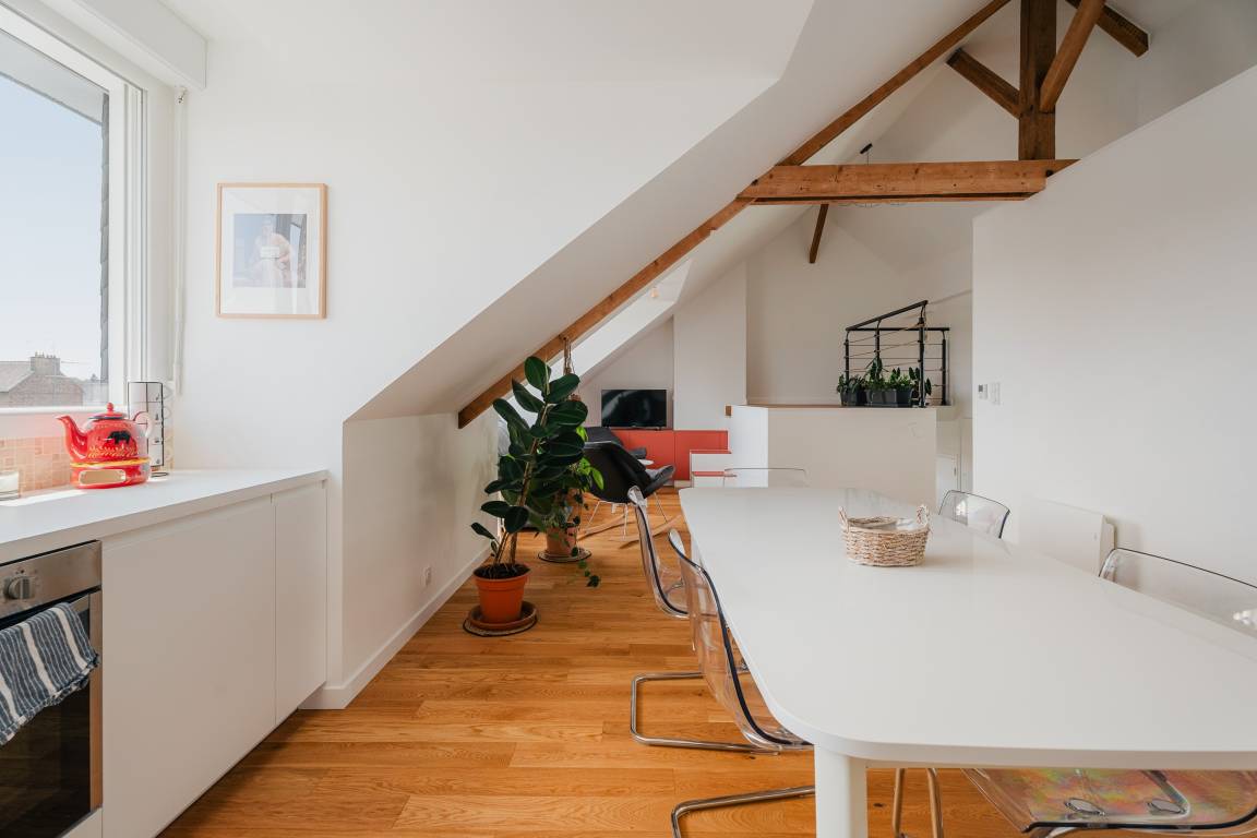 52 M² Appartement ∙ 1 Chambre ∙ 4 Personnes - Aéroport Rennes Bretagne (RNS)