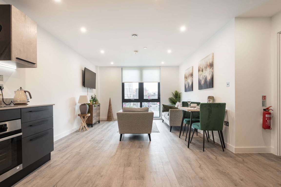 56 M² Ferienwohnung ∙ 1 Schlafzimmer ∙ 2 Gäste - York