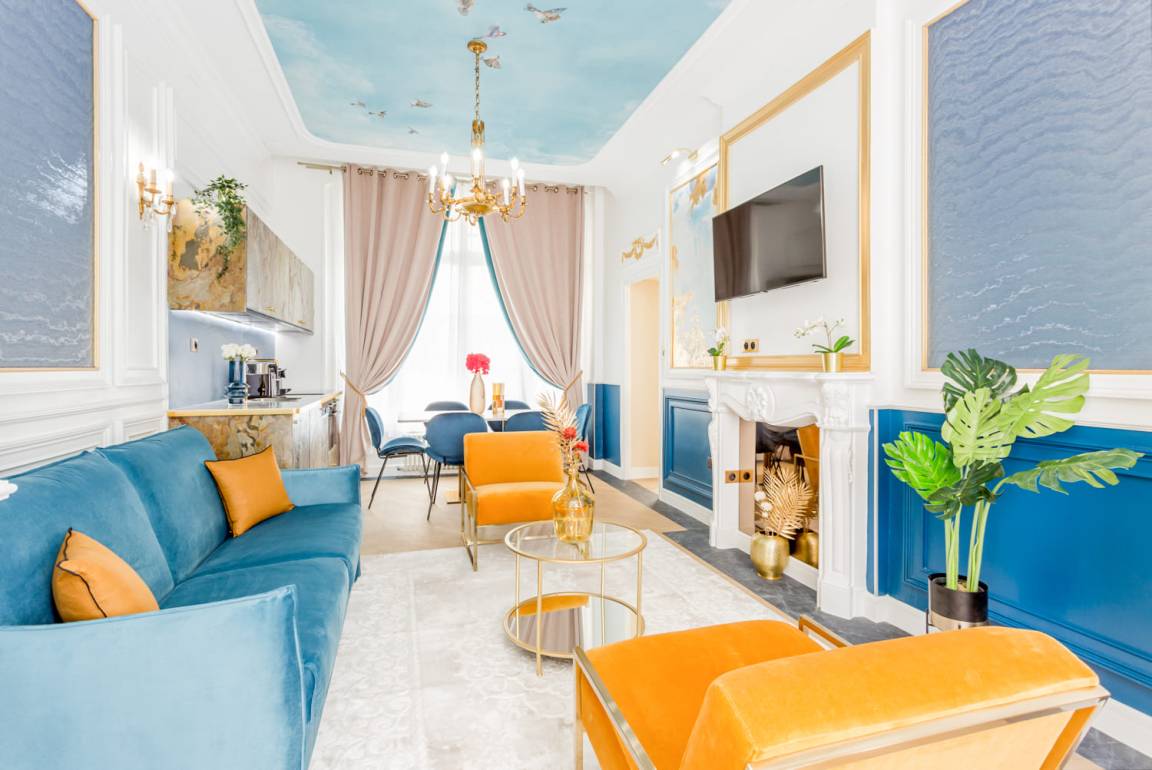 50 M² Apartment ∙ 2 Bedrooms ∙ 6 Guests - Gare Saint-Lazare - Paris