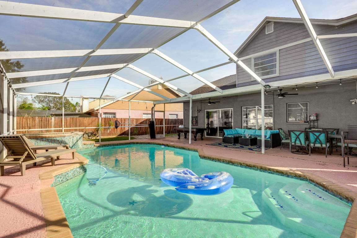 232 M² Casa ∙ 4 Habitaciones ∙ 10 Huéspedes - Riverview, FL