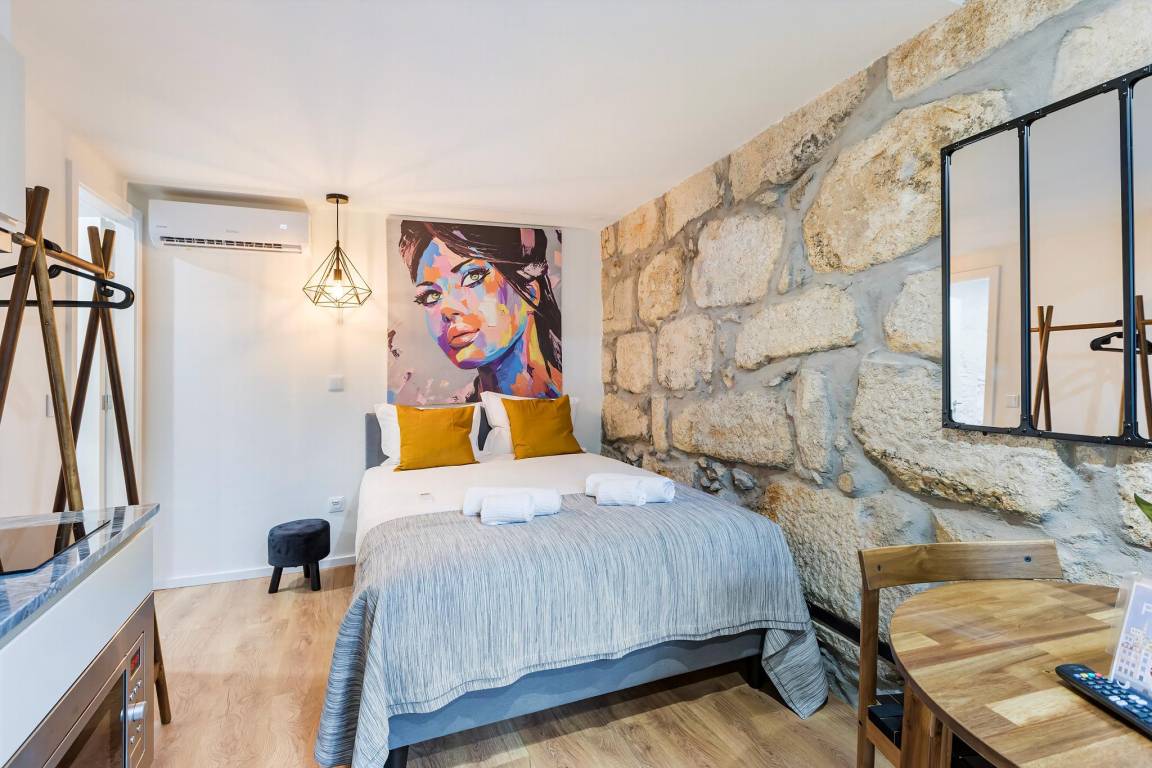 30 M² Estúdio ∙ 1 Quarto ∙ 2 Hóspedes - Matosinhos