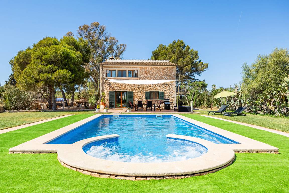 180 M² Finca ∙ 3 Slaapkamers ∙ 6 Gasten - Colònia de Sant Jordi