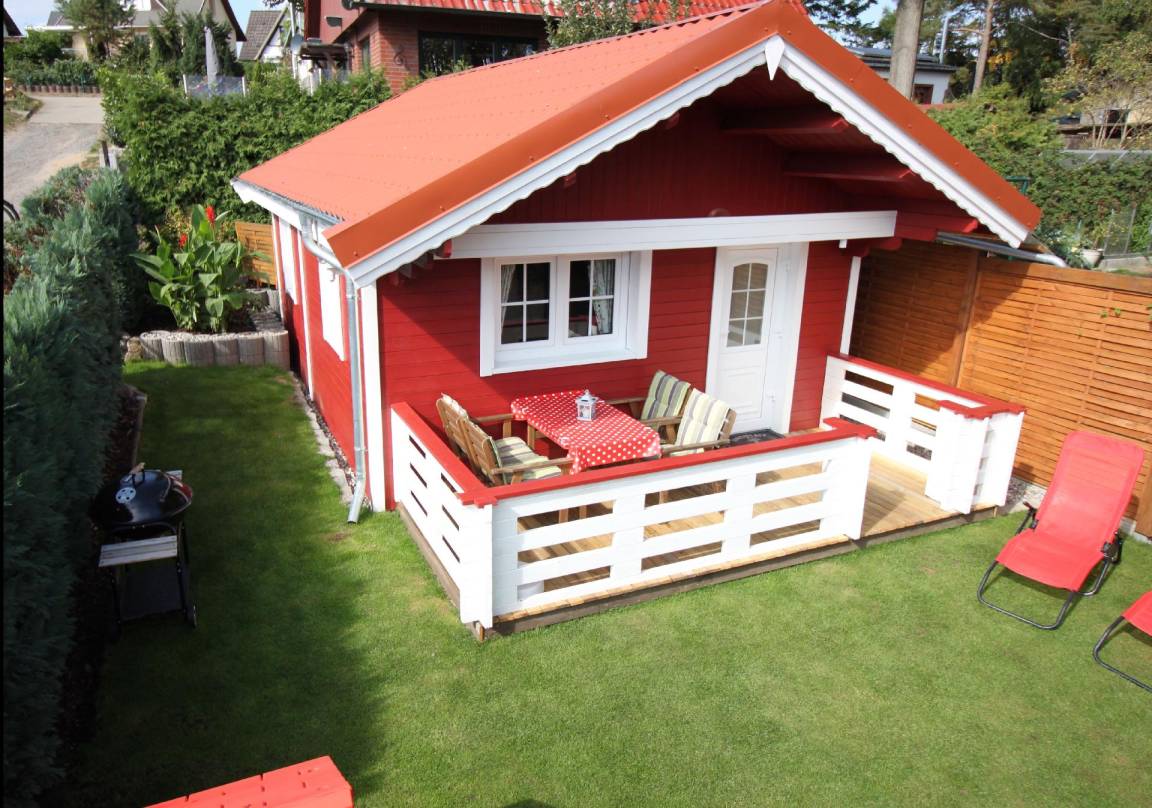 35 M² Ferienhaus ∙ 1 Schlafzimmer ∙ 4 Gäste - Plau am See