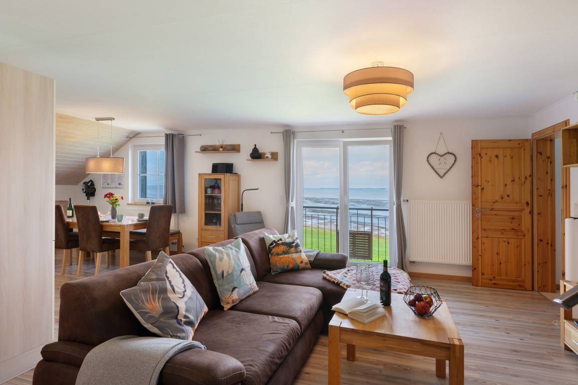 80 M² Ferienwohnung ∙ 2 Schlafzimmer ∙ 5 Gäste - Langeneß