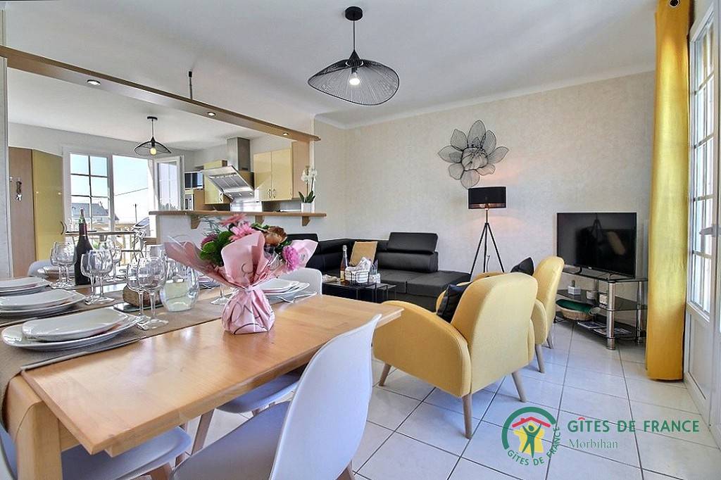 101 M² Gîte ∙ 4 Chambres ∙ 7 Personnes - Sarzeau