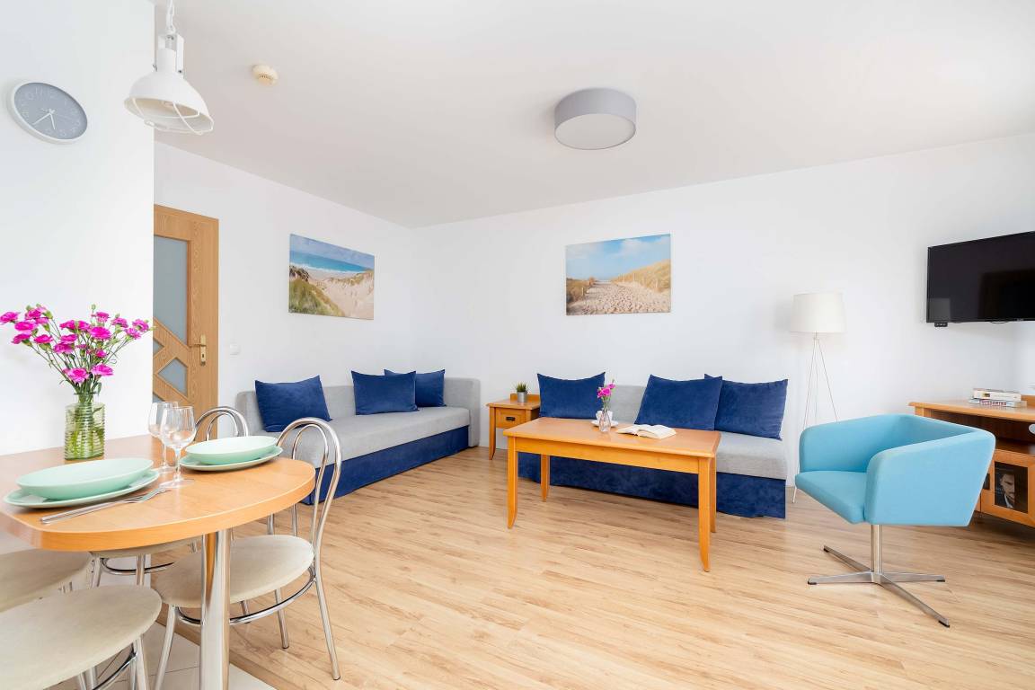 48 M² Apartment ∙ 1 Bedroom ∙ 6 Guests - Kołobrzeg