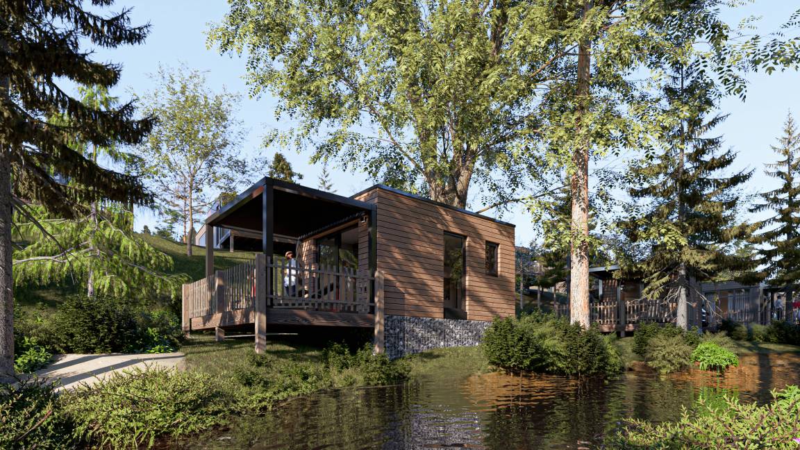 30 M² Bungalow ∙ 1 Chambre ∙ 2 Personnes - Luxembourg