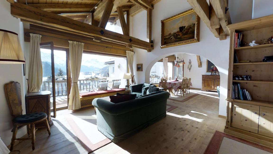 220 M² Appartement ∙ 4 Chambres ∙ 8 Personnes - Saint-Moritz