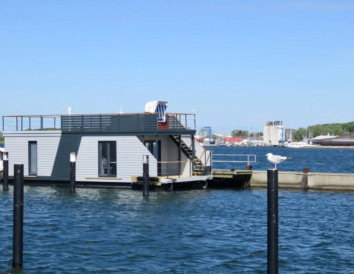 40 M² Hausboot ∙ 1 Schlafzimmer ∙ 2 Gäste - Fehmarn