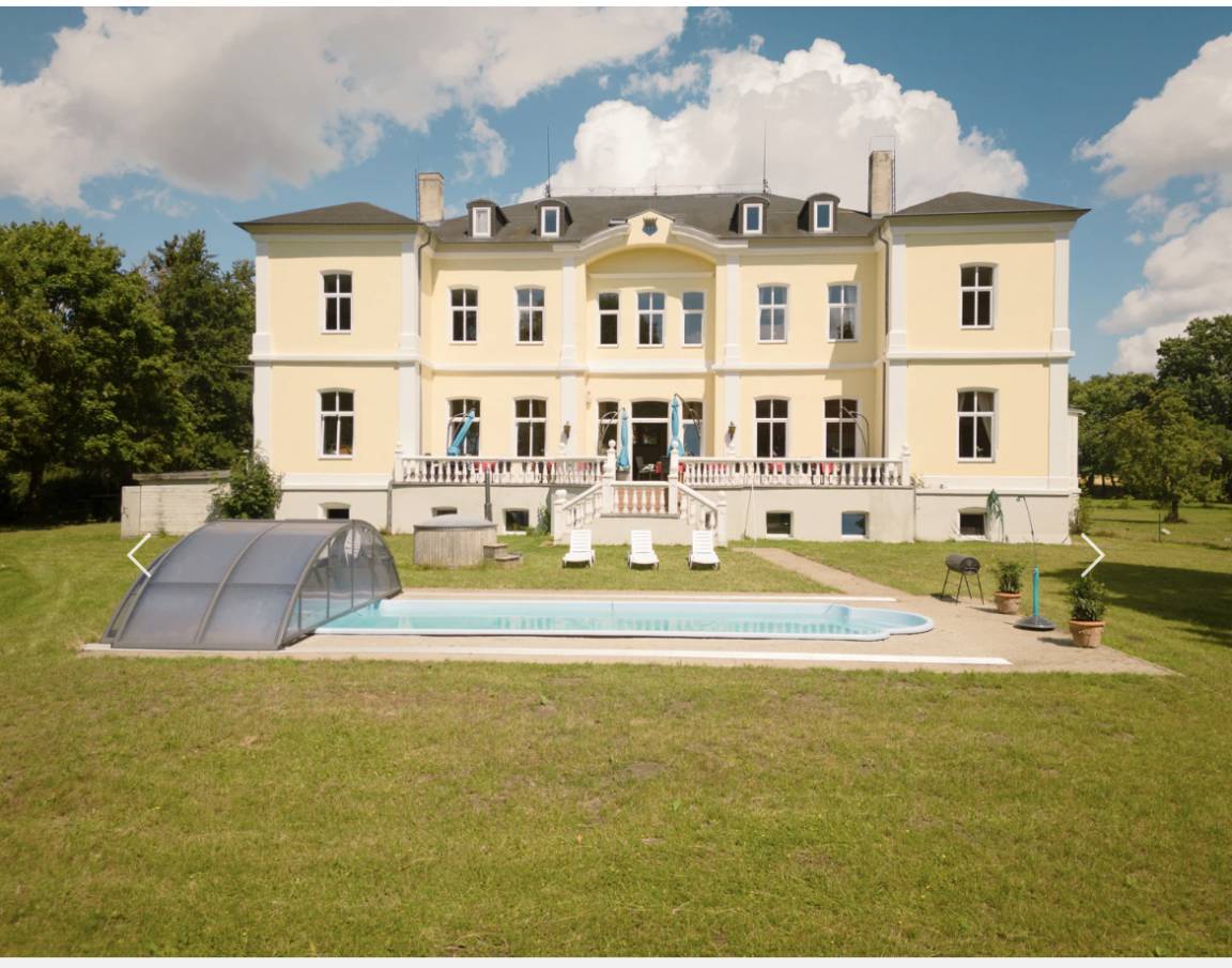 1000 M² Schloss ∙ 17 Schlafzimmer ∙ 38 Gäste - Anklam