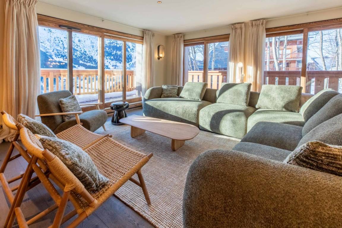 155 M² Appartement ∙ 5 Chambres ∙ 12 Personnes - Les Menuires
