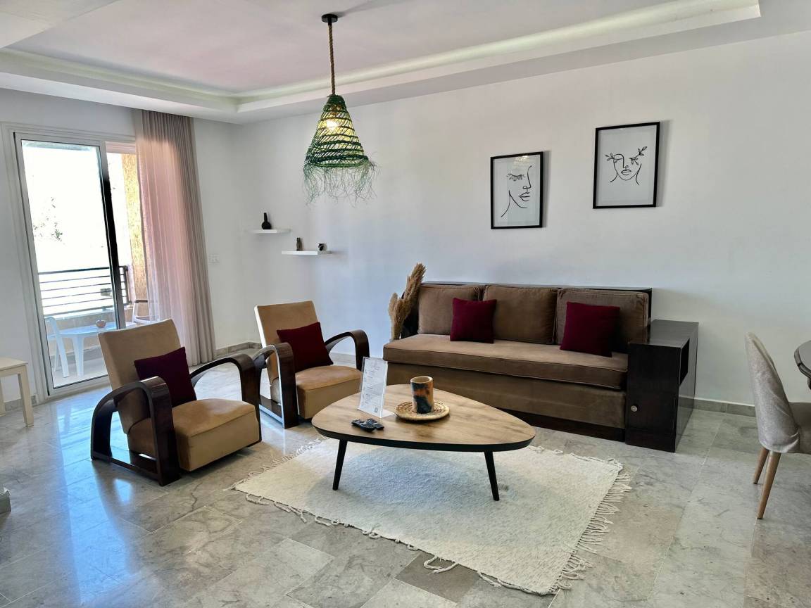 120 M² Apartment ∙ 3 Bedrooms ∙ 6 Guests - La Marsa