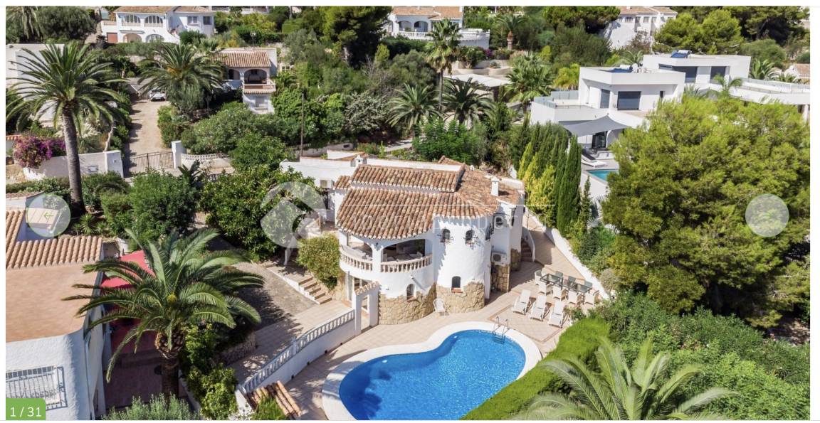 Villa ∙ 5 Bedrooms ∙ 10 Guests - Calp
