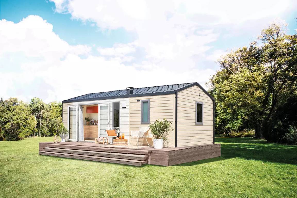 27 M² Mobil-home ∙ 1 Chambre ∙ 4 Personnes - Saint-Gildas-de-Rhuys