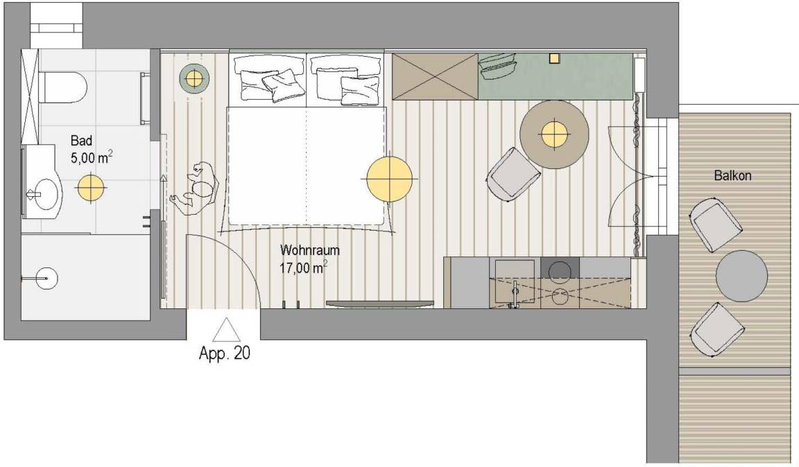 30 M² Appartement ∙ 1 Slaapkamer ∙ 2 Gasten - Achenkirch