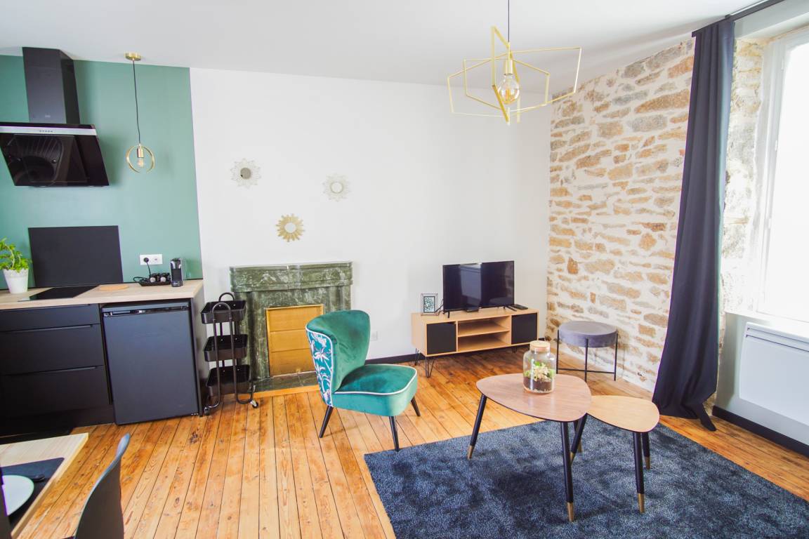 32 M² Ferienwohnung ∙ 1 Schlafzimmer ∙ 2 Gäste - Concarneau