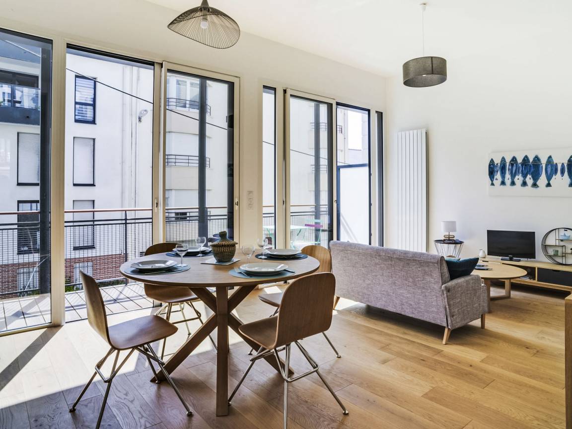 62 M² Appartement ∙ 2 Chambres ∙ 4 Personnes - Saint-Malo