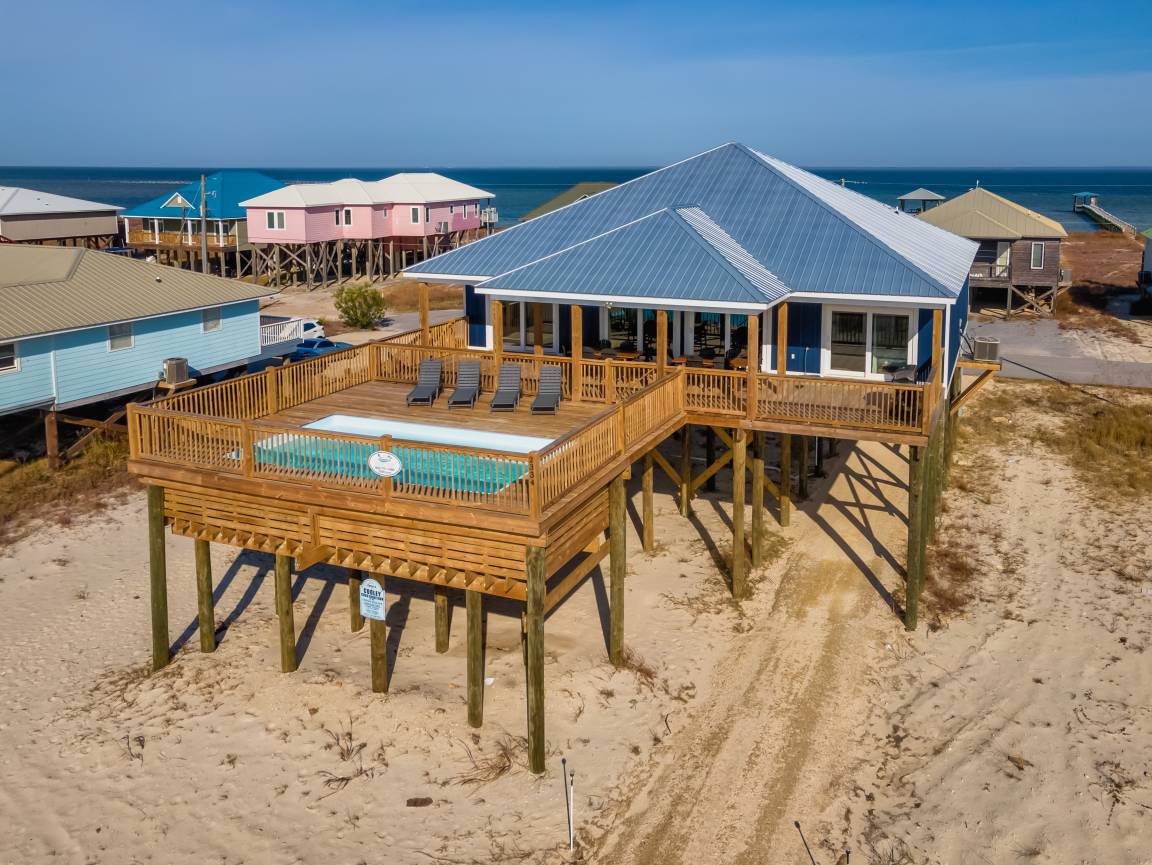 177 M² House ∙ 4 Bedrooms ∙ 15 Guests - Dauphin Island, AL