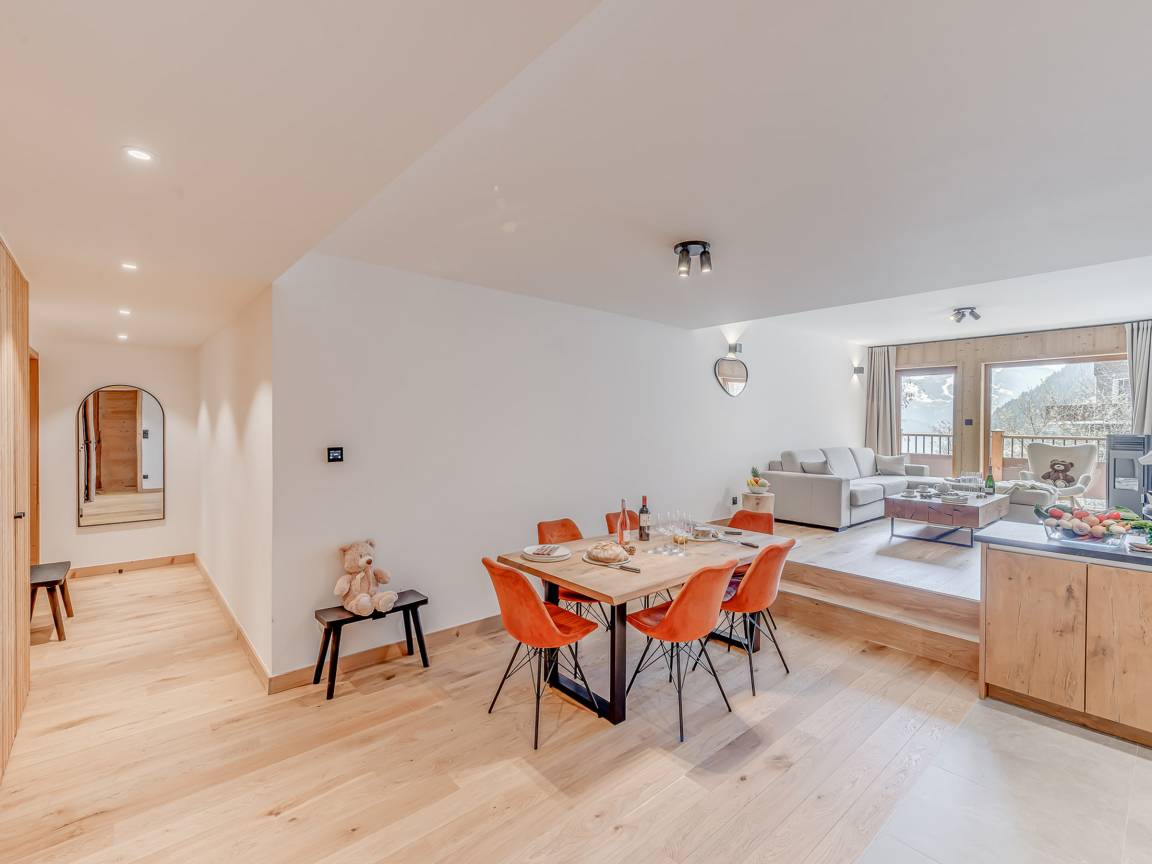 90 M² Ferienwohnung ∙ 3 Schlafzimmer ∙ 8 Gäste - Champagny-en-Vanoise