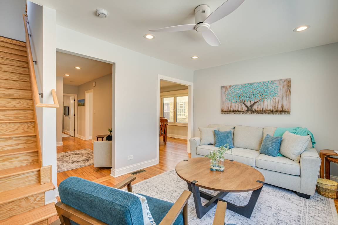 185 M² House ∙ 3 Bedrooms ∙ 8 Guests - Evanston, IL