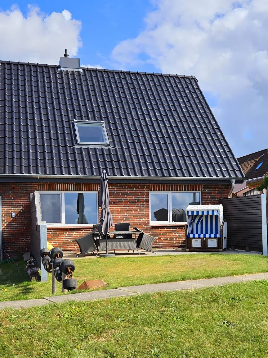 50 M² Ferienwohnung ∙ 1 Schlafzimmer ∙ 2 Gäste - Langeneß