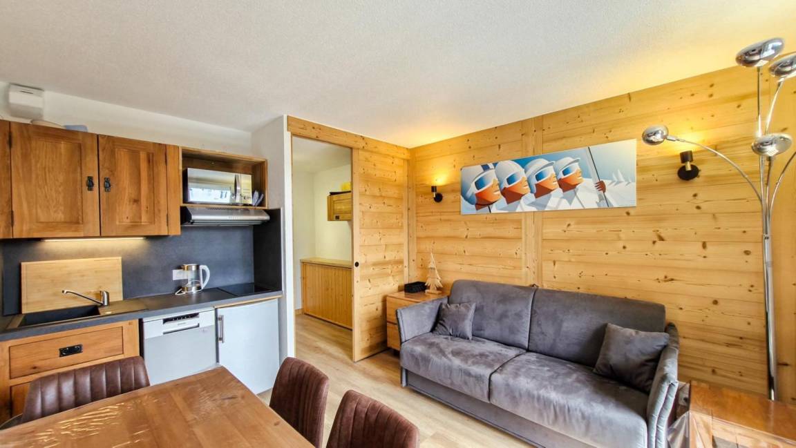 25 M² Studio Flat ∙ 1 Bedroom ∙ 4 Guests - Flaine