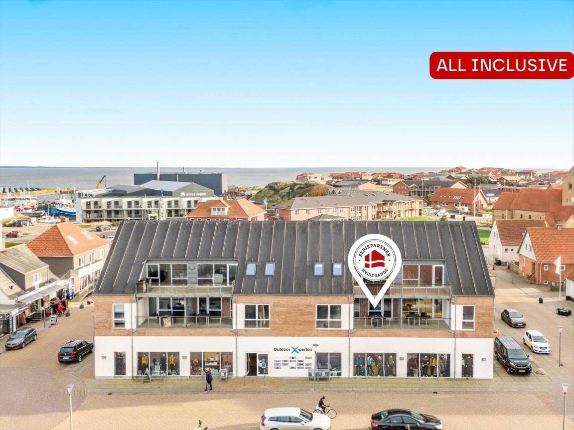 84 M² Ferienwohnung ∙ 1 Schlafzimmer ∙ 4 Gäste - Hvide Sande