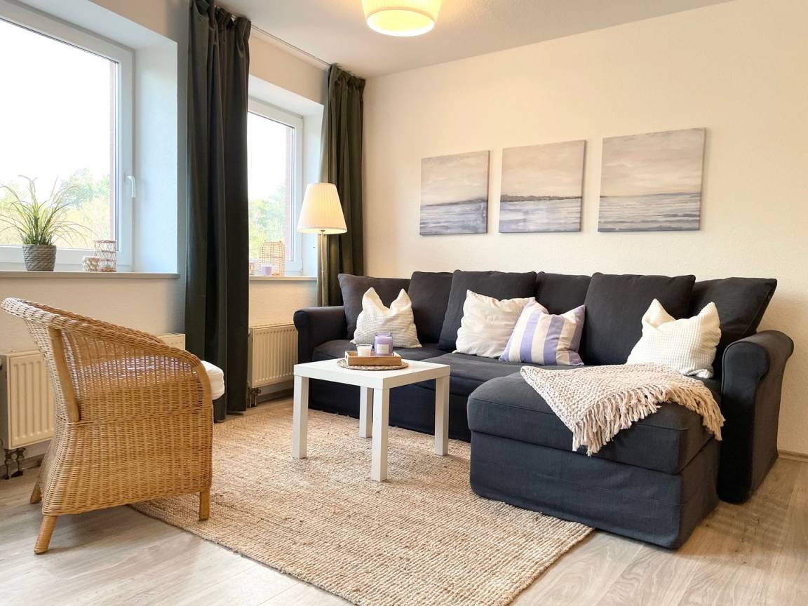 59 M² Apartment ∙ 1 Bedroom ∙ 4 Guests - Duhnen