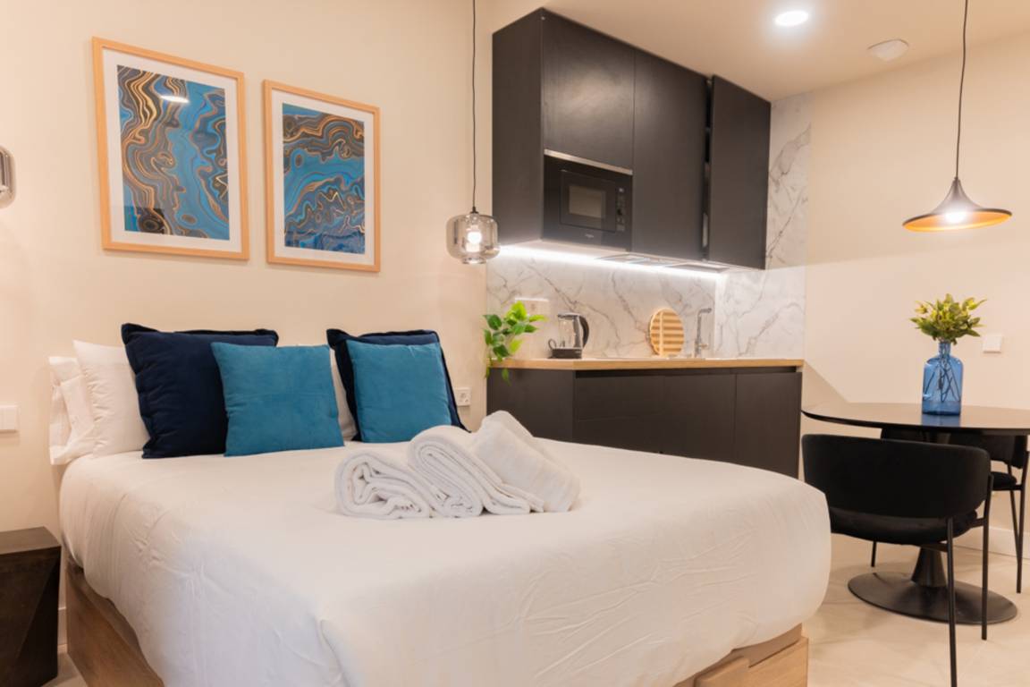 60 M² Studio Flat ∙ 2 Guests - Getafe