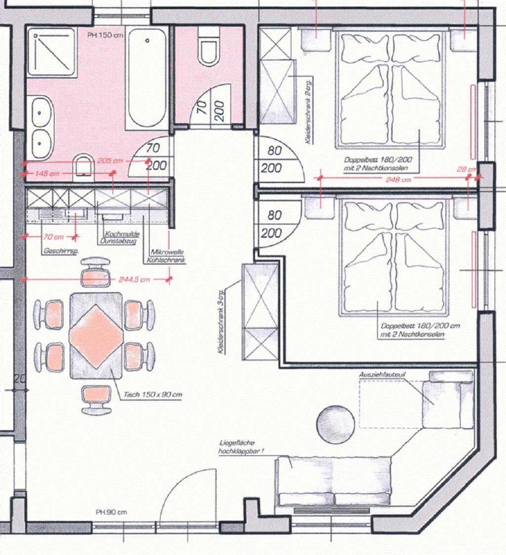 50 M² Appartement ∙ 2 Chambres ∙ 4 Personnes - Carinthie