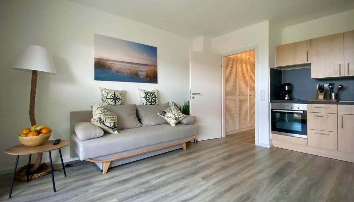 43 M² Ferienwohnung ∙ 1 Schlafzimmer ∙ 2 Gäste - Eckernförde