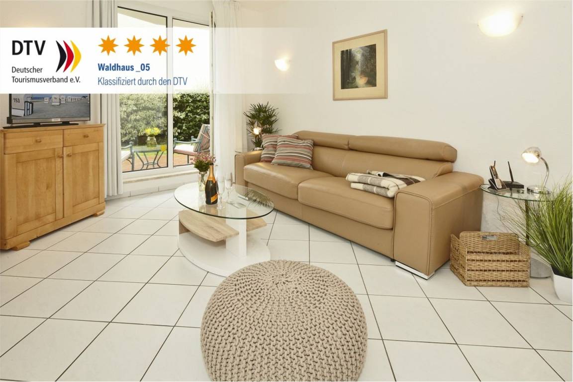 56 M² Ferienwohnung ∙ 1 Schlafzimmer ∙ 3 Gäste - Zempin