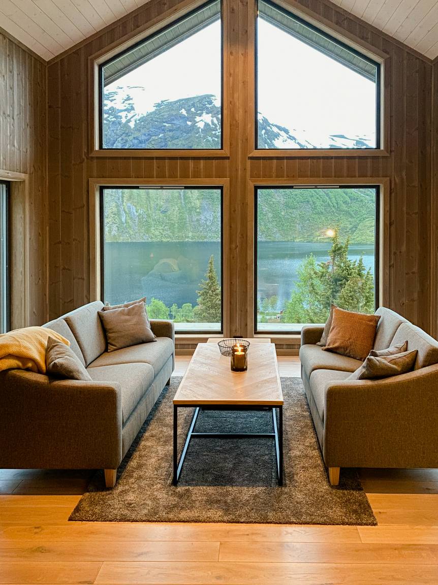 98 M² Casa ∙ 4 Habitaciones ∙ 8 Huéspedes - Fiordo de Geiranger