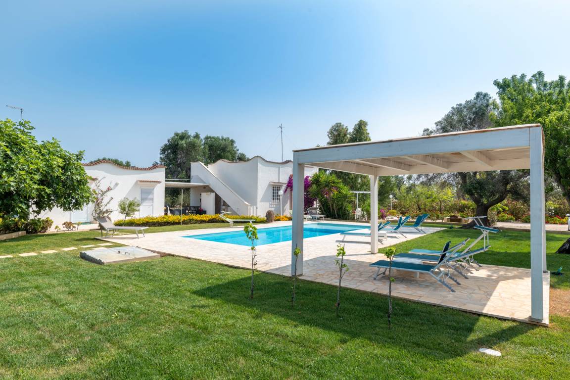 100 M² Ferienhaus ∙ 3 Schlafzimmer ∙ 6 Gäste - Carovigno