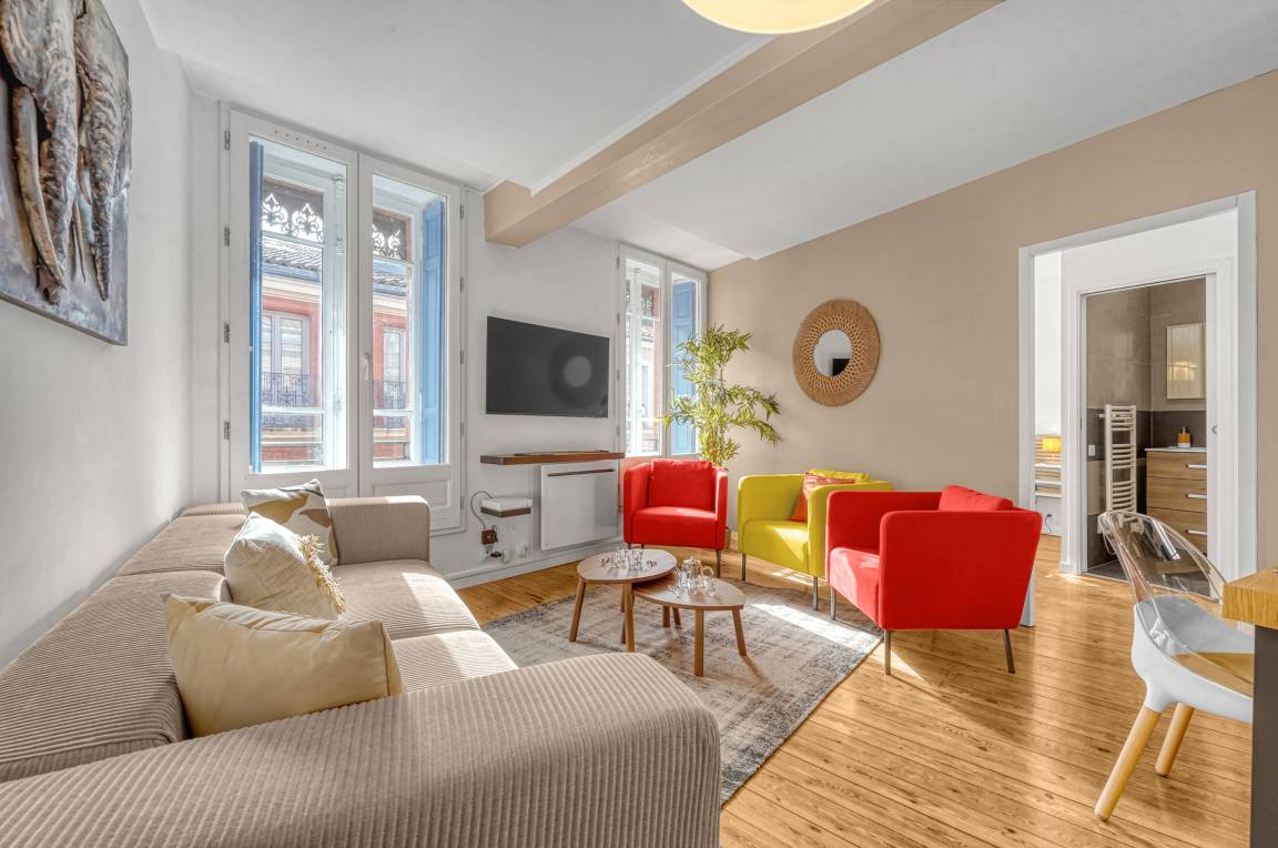 78 M² Apartamento ∙ 3 Habitaciones ∙ 6 Huéspedes - Toulouse