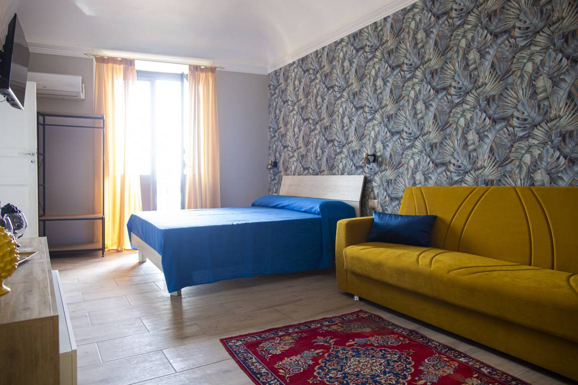 45 M² Apartamento ∙ 1 Habitación ∙ 3 Huéspedes - Catania, Italia