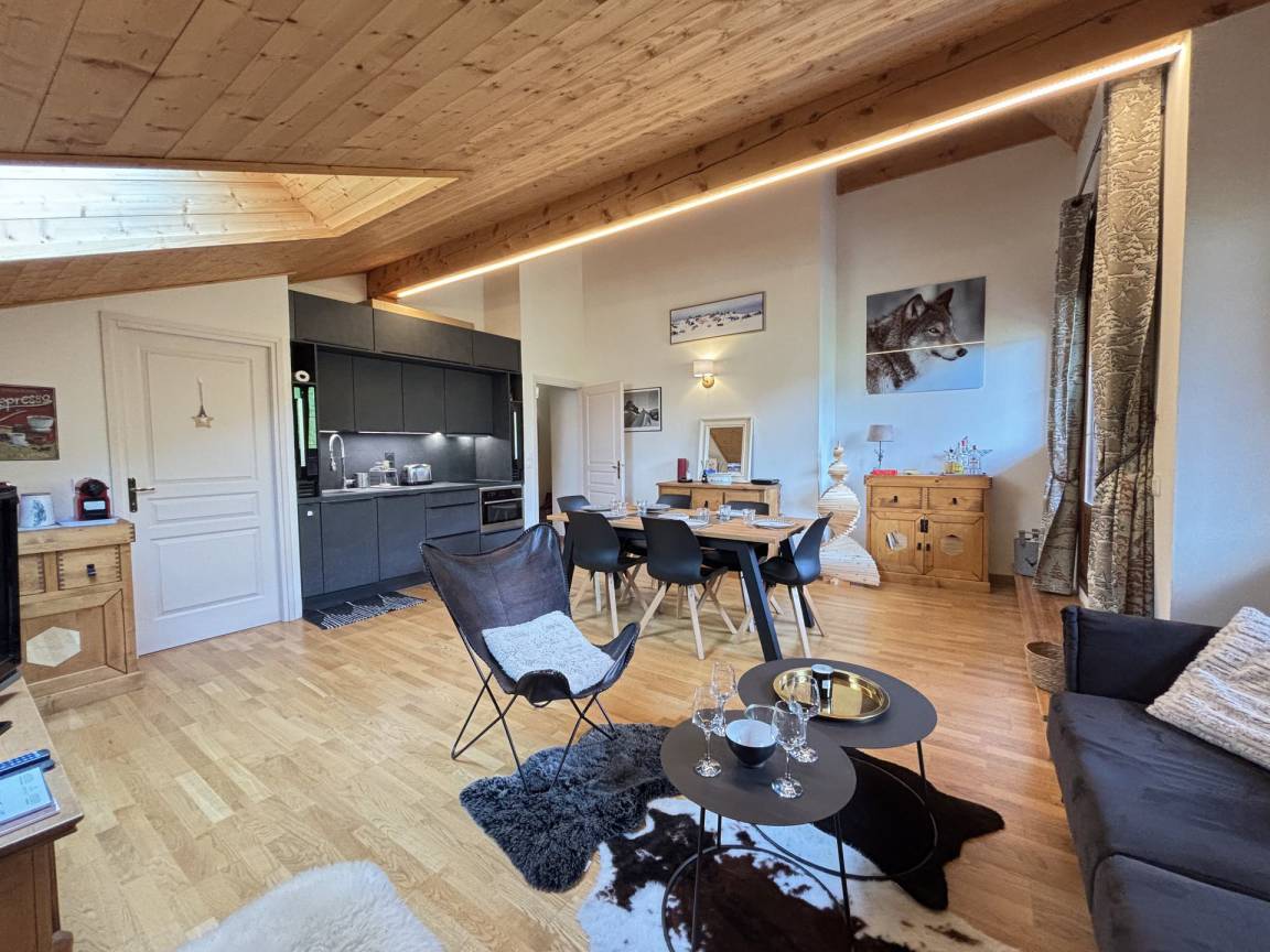 75 M² Appartement ∙ 3 Chambres ∙ 8 Personnes - La Giettaz