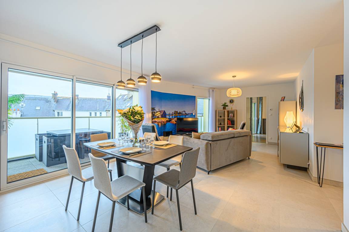 88 M² Ferienwohnung ∙ 2 Schlafzimmer ∙ 6 Gäste - Vannes