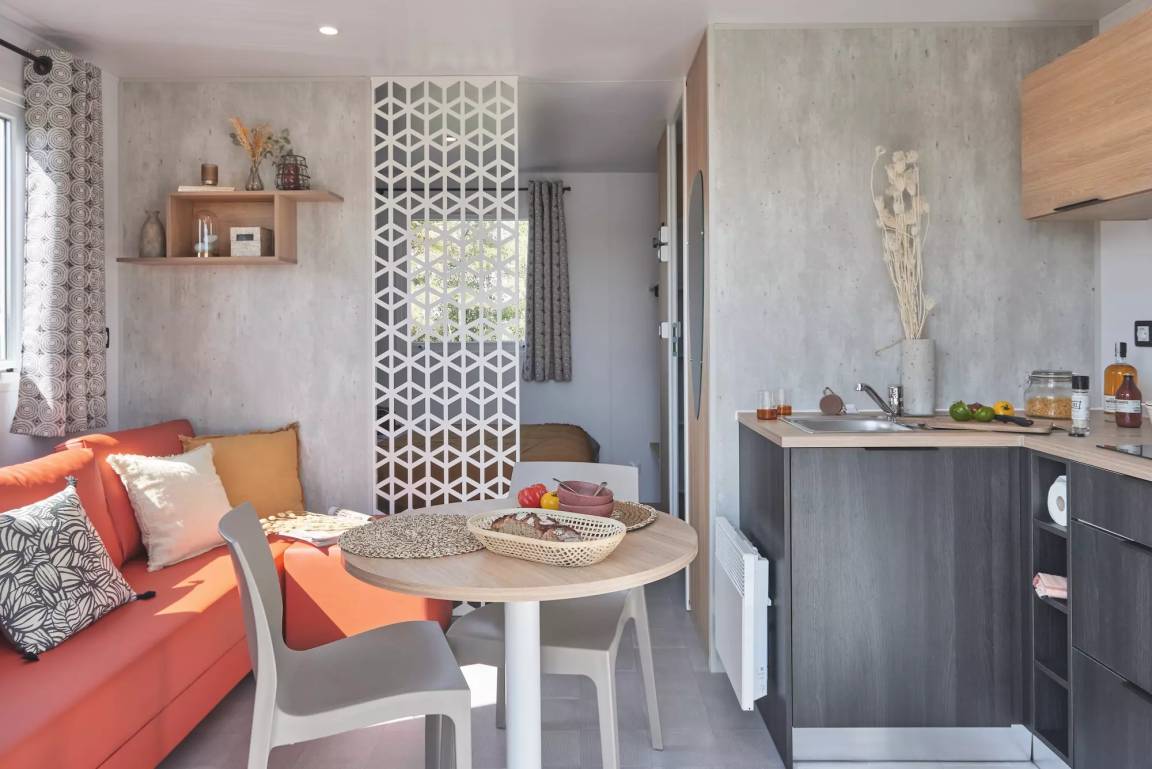 18 M² Mobil-home ∙ 1 Chambre ∙ 3 Personnes - Port Manec'h