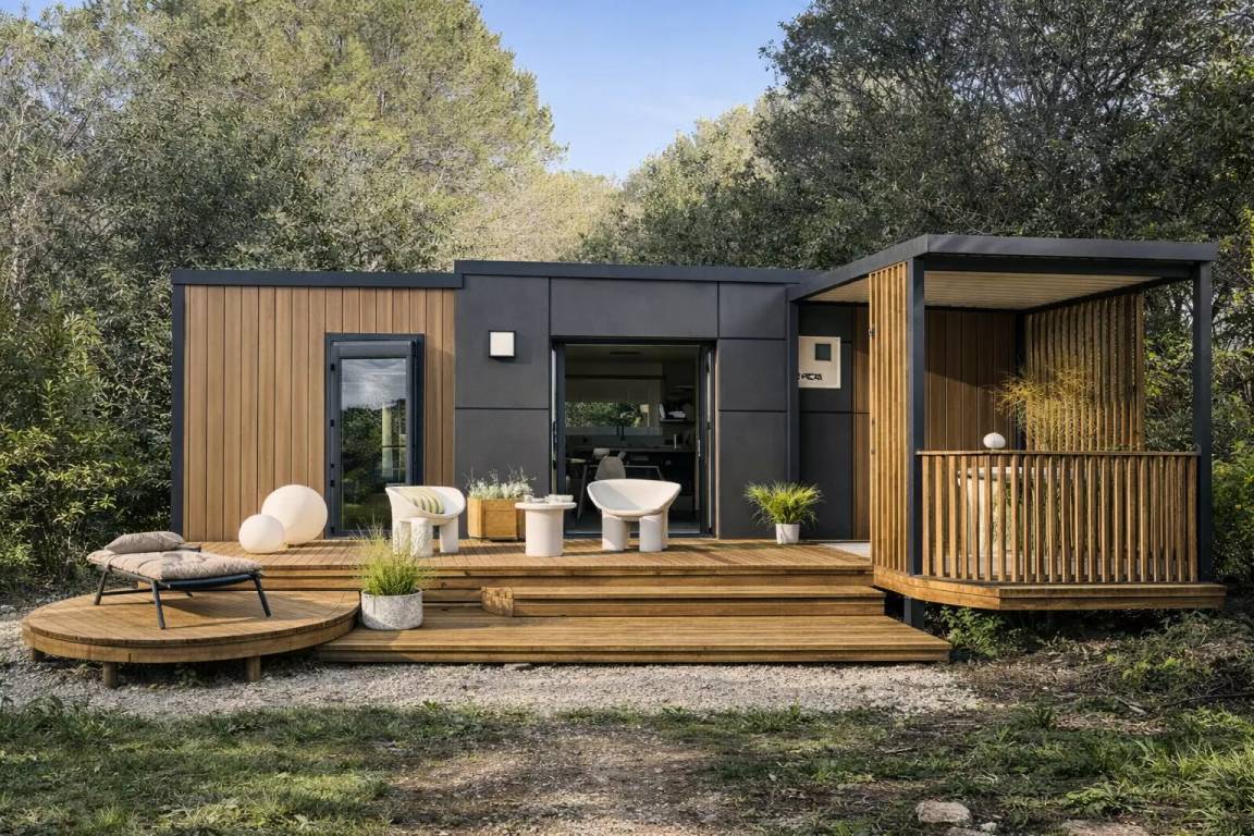 Mobil-home ∙ 1 Chambre ∙ 5 Personnes - Lecci