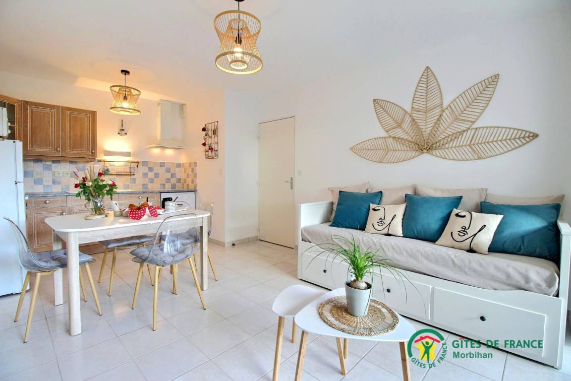 38 M² Gîte ∙ 1 Chambre ∙ 2 Personnes - Belz