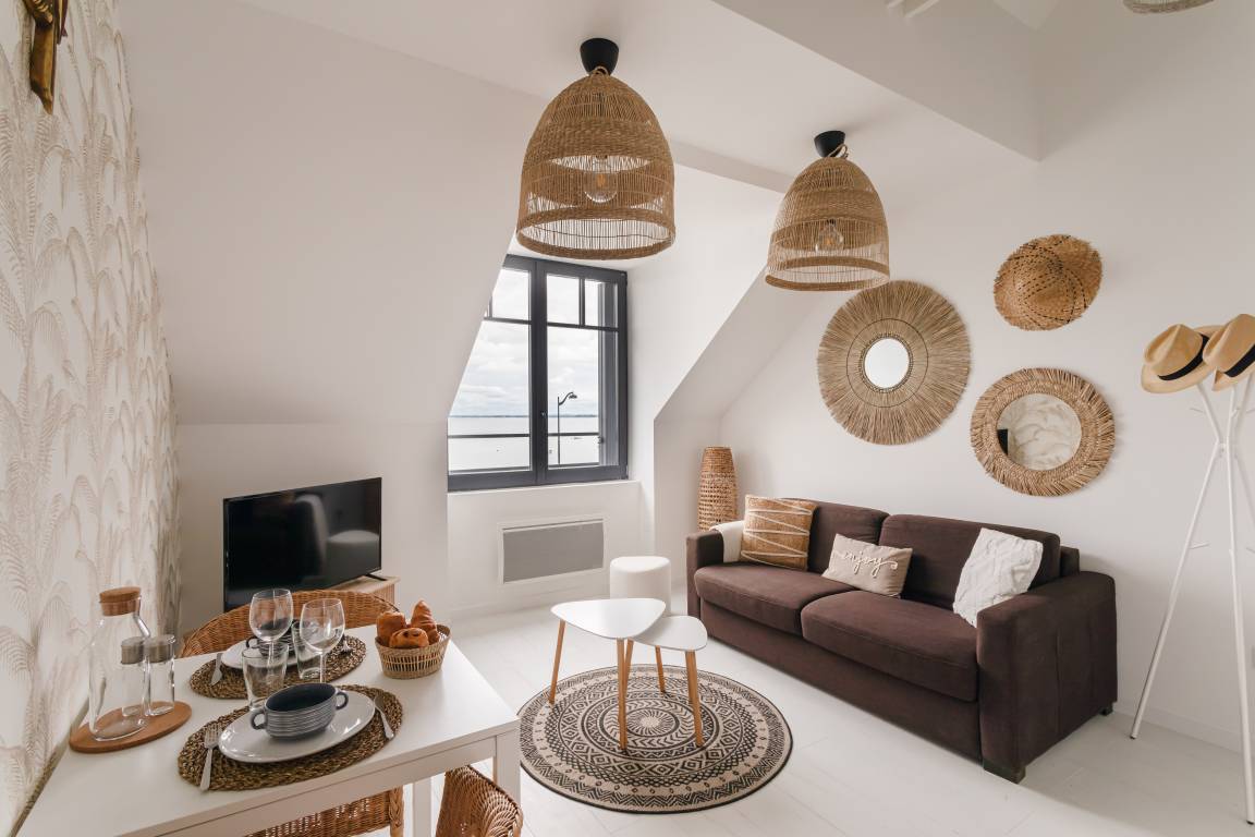 30 M² Appartement ∙ 1 Slaapkamer ∙ 2 Gasten - Saint-Benoît-des-Ondes