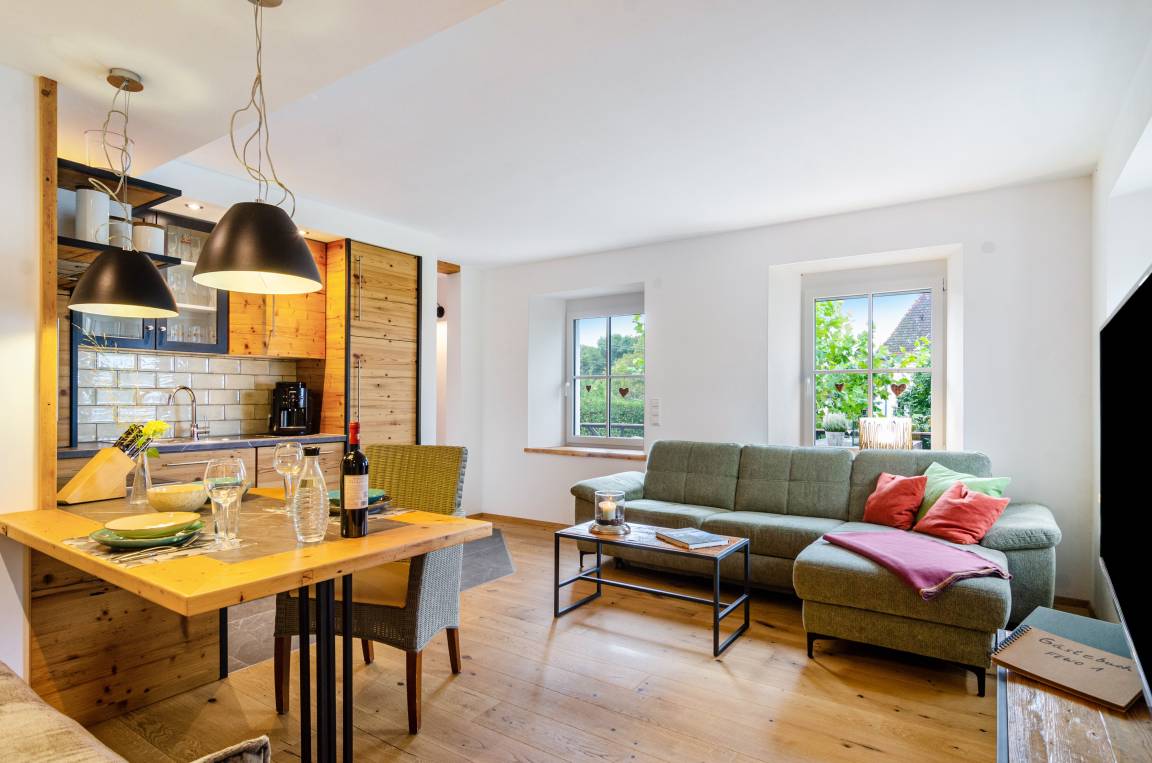 50 M² Ferienwohnung ∙ 1 Schlafzimmer ∙ 3 Gäste - Illmensee