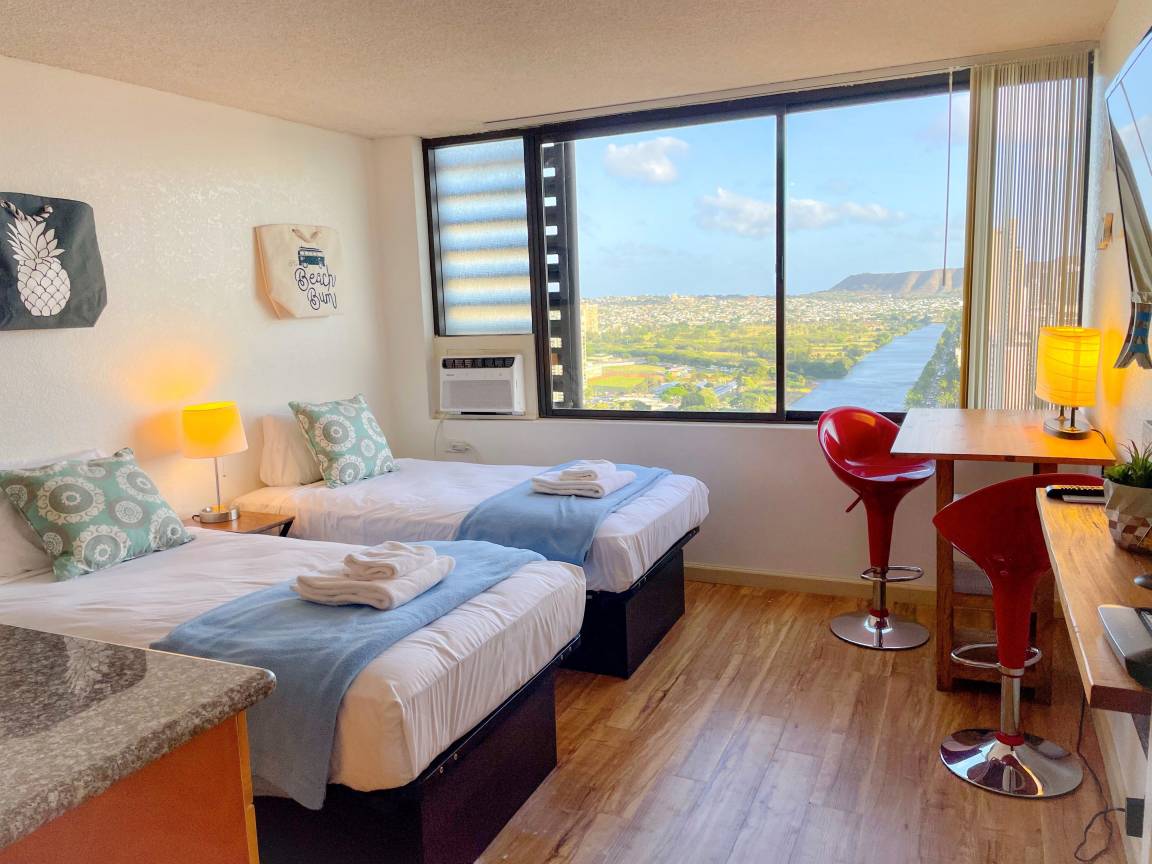 21 M² Condo ∙ 2 Guests - Honolulu, HI