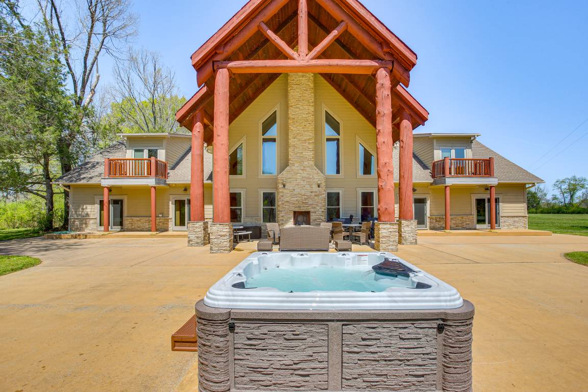 557 M² Casa ∙ 9 Habitaciones ∙ 23 Huéspedes - Dale Hollow Lake