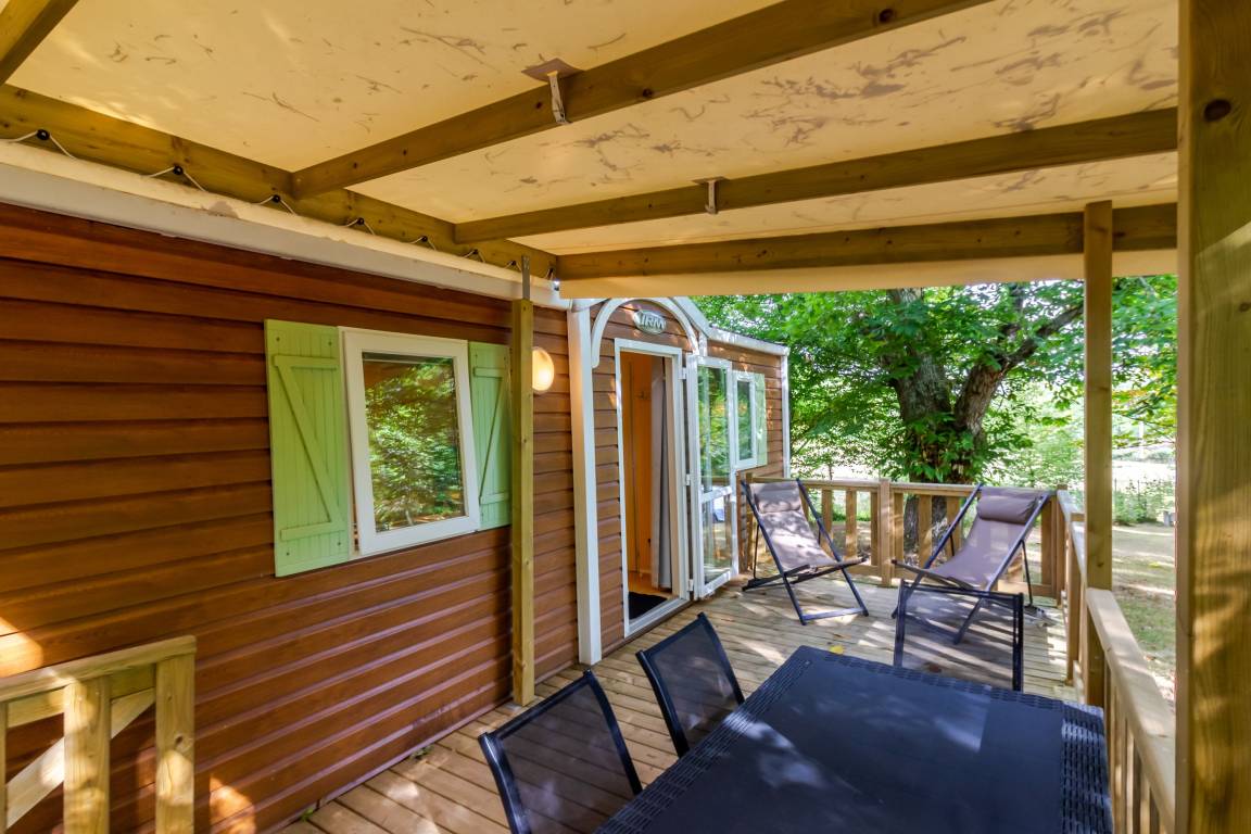 28 M² Mobilheim ∙ 2 Schlafzimmer ∙ 4 Gäste - Vitrac
