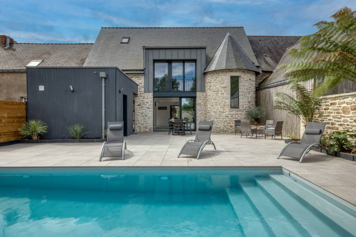 149 M² Maison De Vacances ∙ 4 Chambres ∙ 15 Personnes - Herbignac