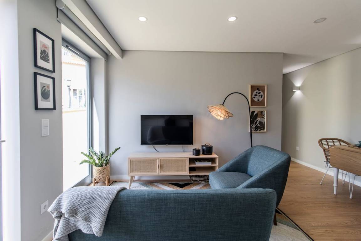 55 M² Apartamento ∙ 1 Quarto ∙ 2 Hóspedes - Avintes